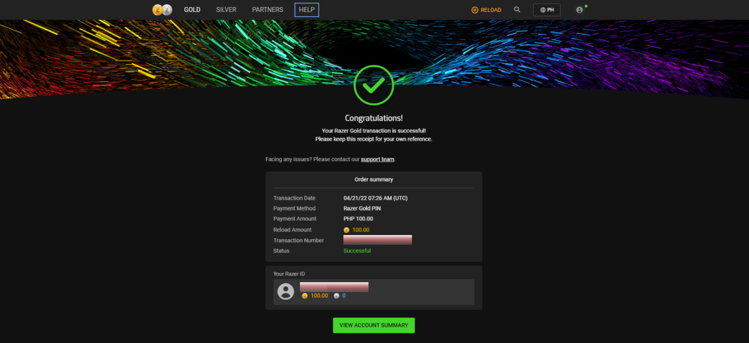 Redeem Razer Gold PIN for Mobile Legends | Blooing